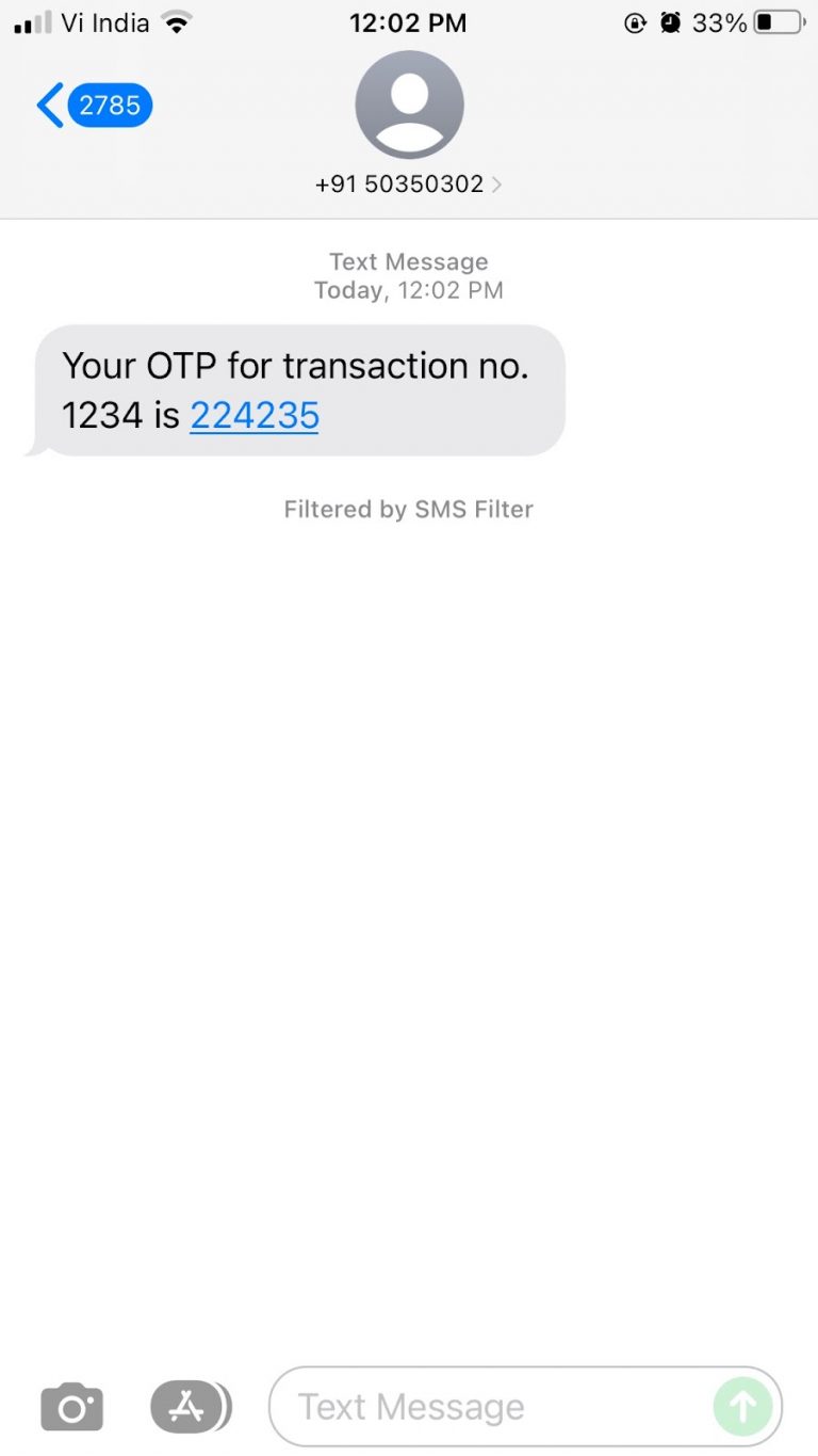 SMS OTP Gateway using Node.js - Octopush